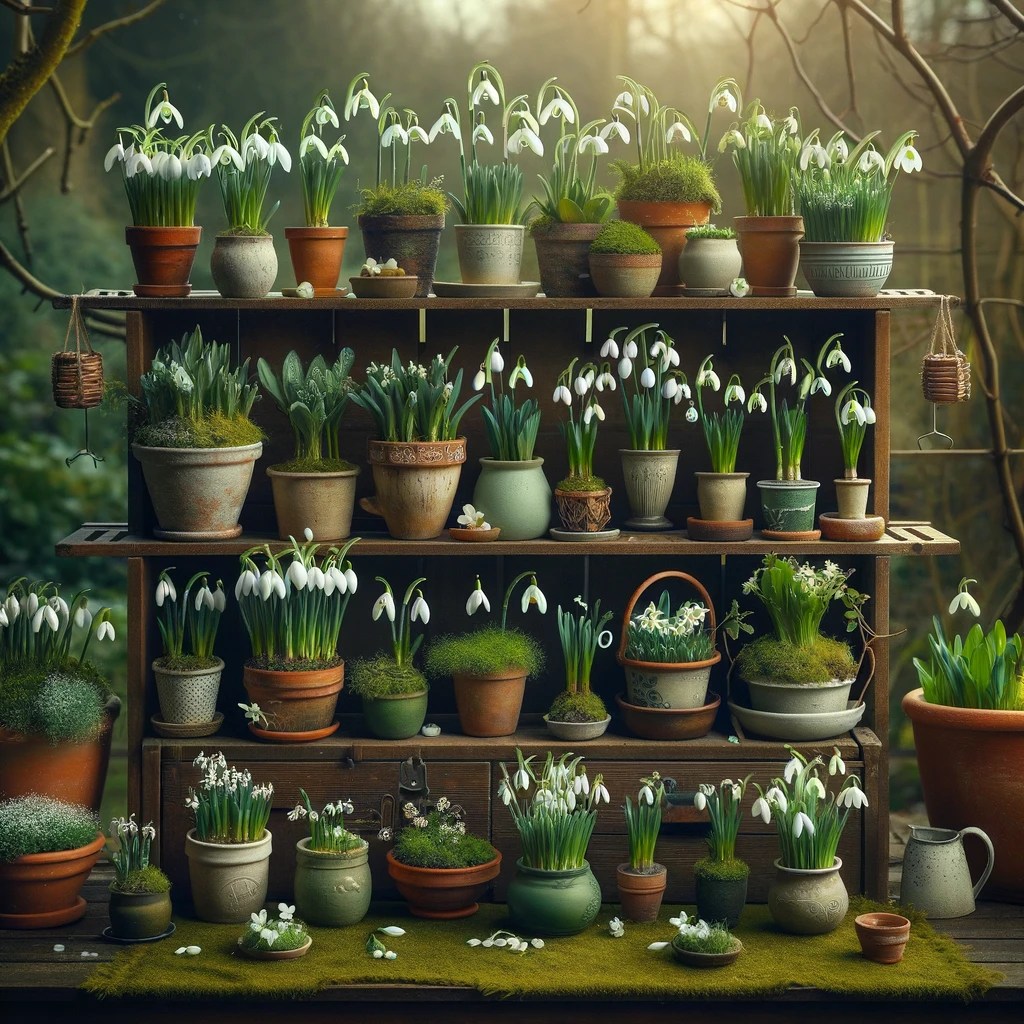 Collecting Snowdrops – Snowdrop Garden